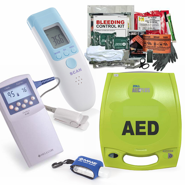 COVID-19 Emergency Preparedness Bundle with IR Thermometer | MME