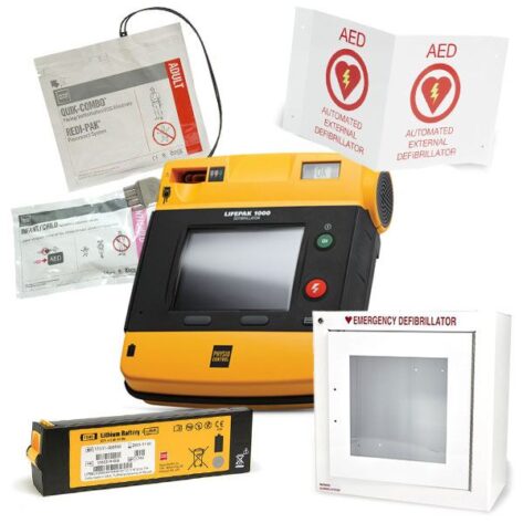 Lifepak 1000 Public Access AED Bundle | MME