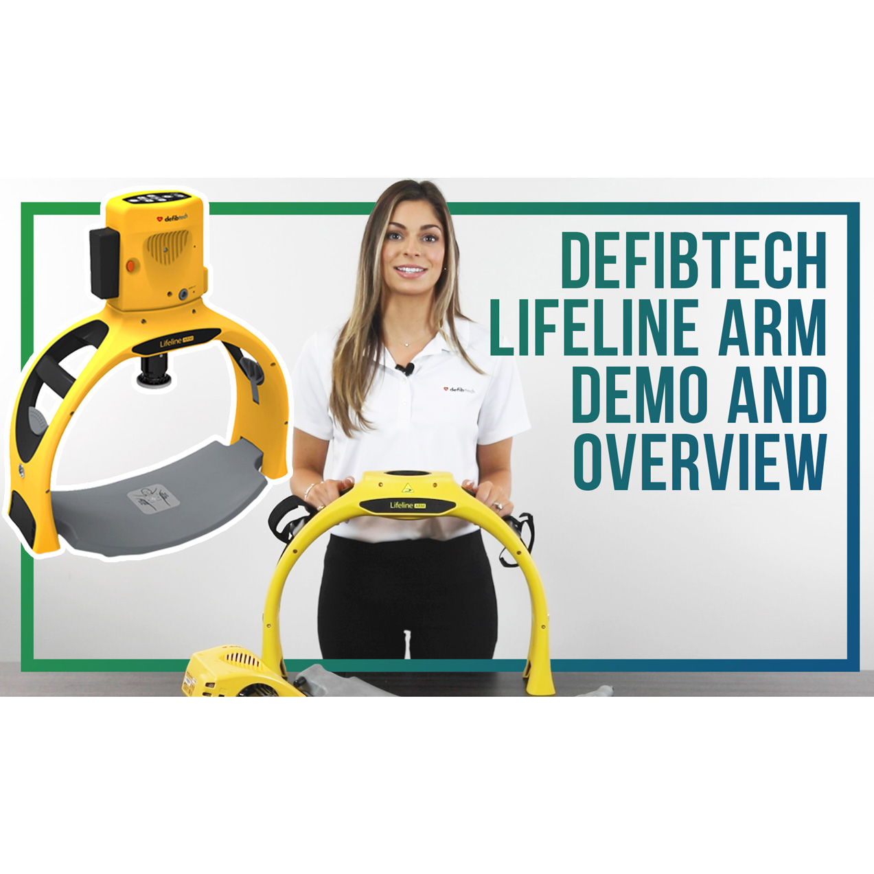 Defibtech Lifeline ARM Demo and Overview | MME