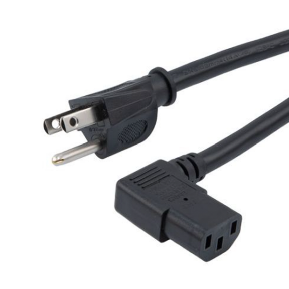 Right Angle Hospital Grade Power Cord - Recertified | MME